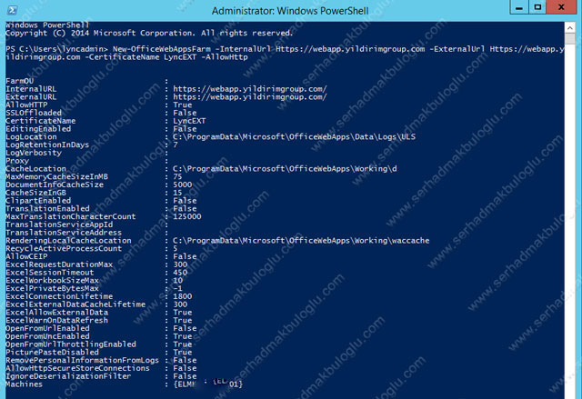 TROUBLESHOOTING OFFICE WEB APP SERVER | Serhad Makbuloglu TROUBLESHOOTING OFFICE WEB APP SERVER | Serhad Makbuloglu