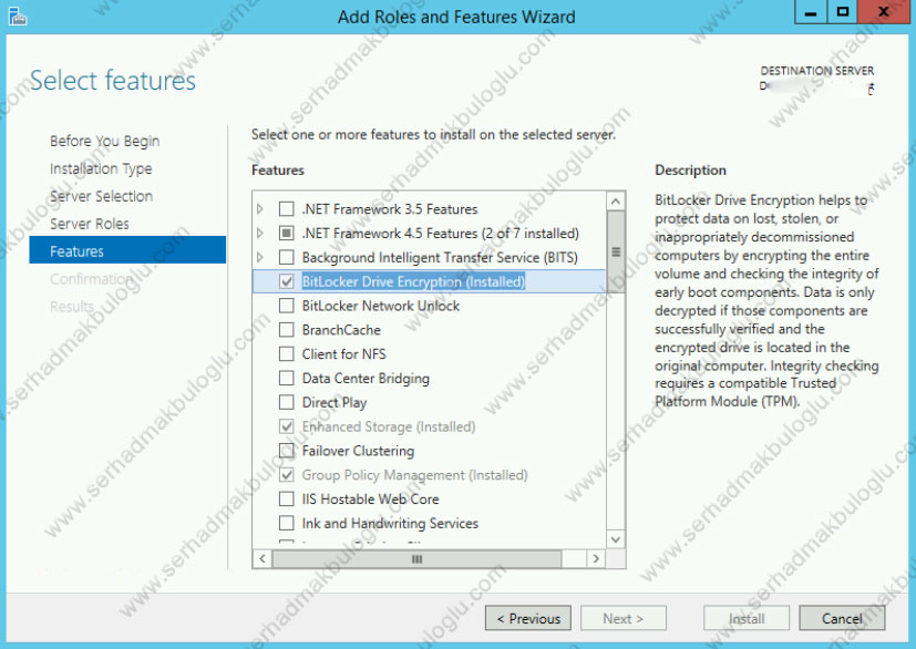 Store Bitlocker Recovery Keys In Active Directory Serhad Makbuloglu