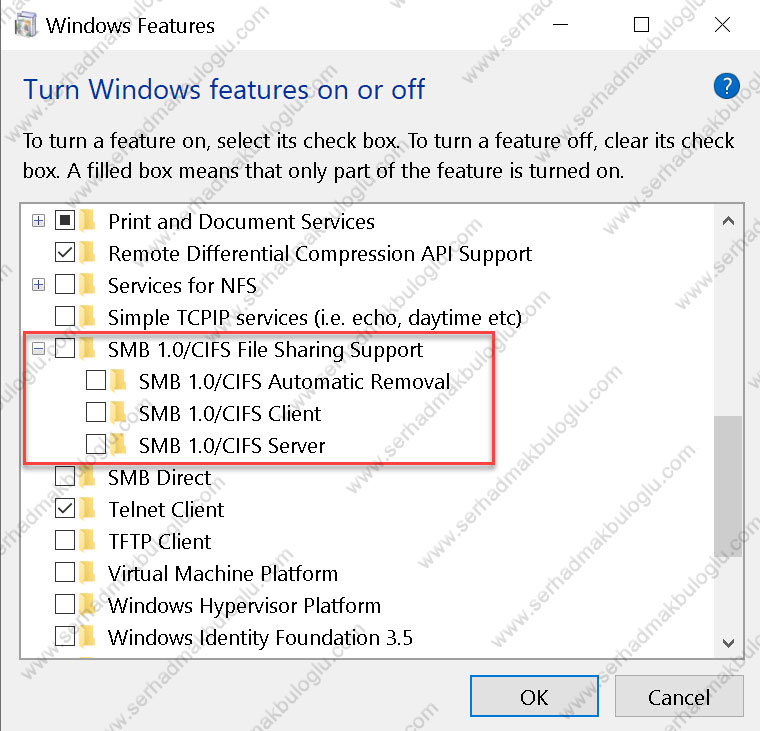 SMB Protocol Versions on Windows | Serhad Makbuloglu