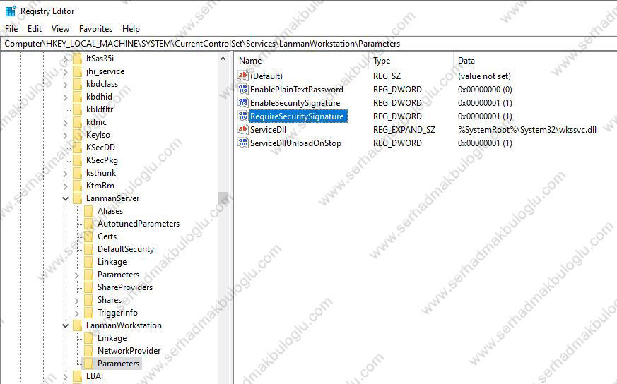 SMB Signing not required | Serhad Makbuloglu